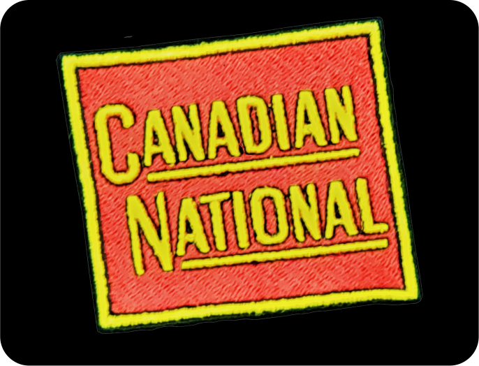 Vintage Canadian National Square Tender Harold Logo - Stocking – Casual ...