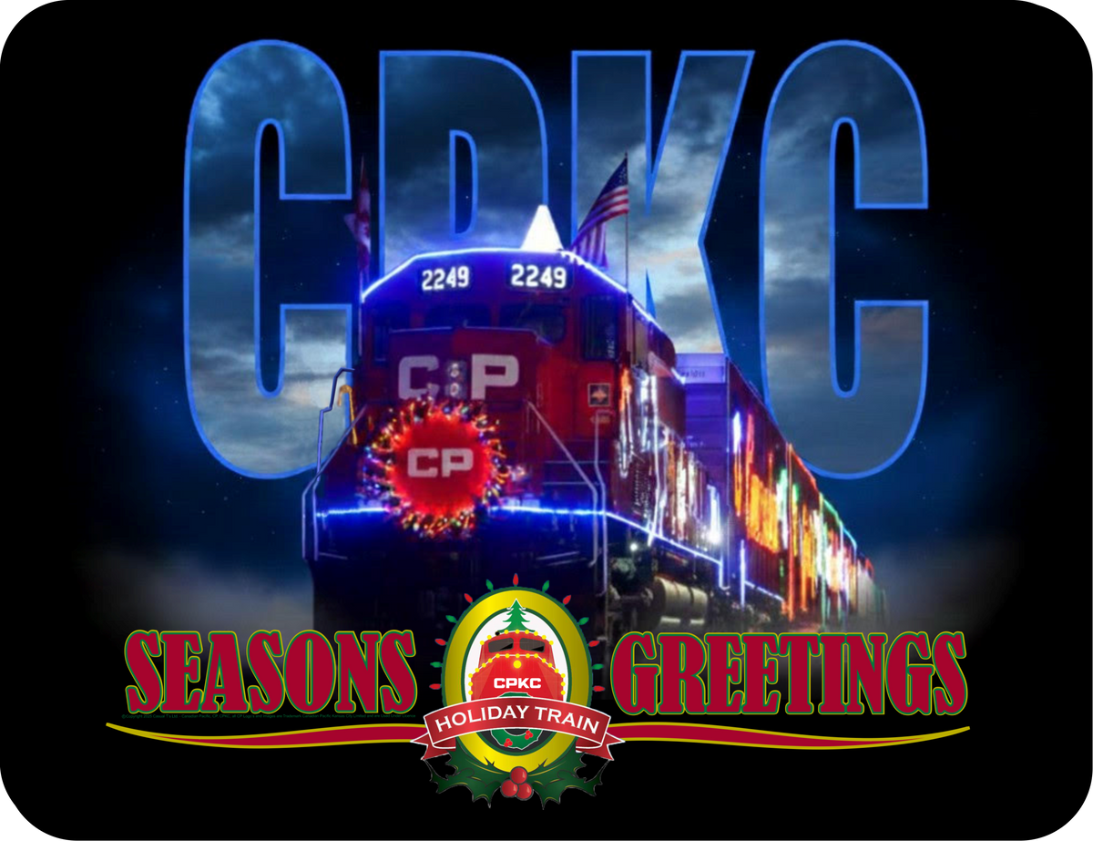 CPKC Holiday Train - Seasons Greetings T-Shirt – Casual Ts Apparel and ...