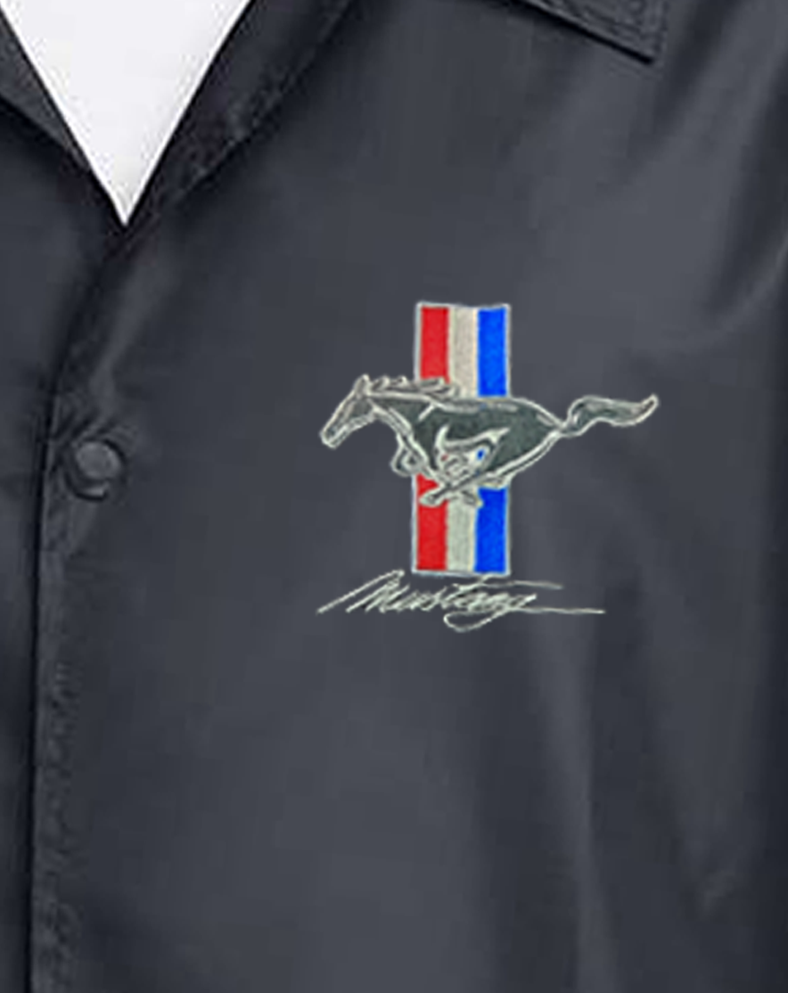 Classic Ford Mustang Horse Logo - Team Jacket – Casual Ts Apparel and ...